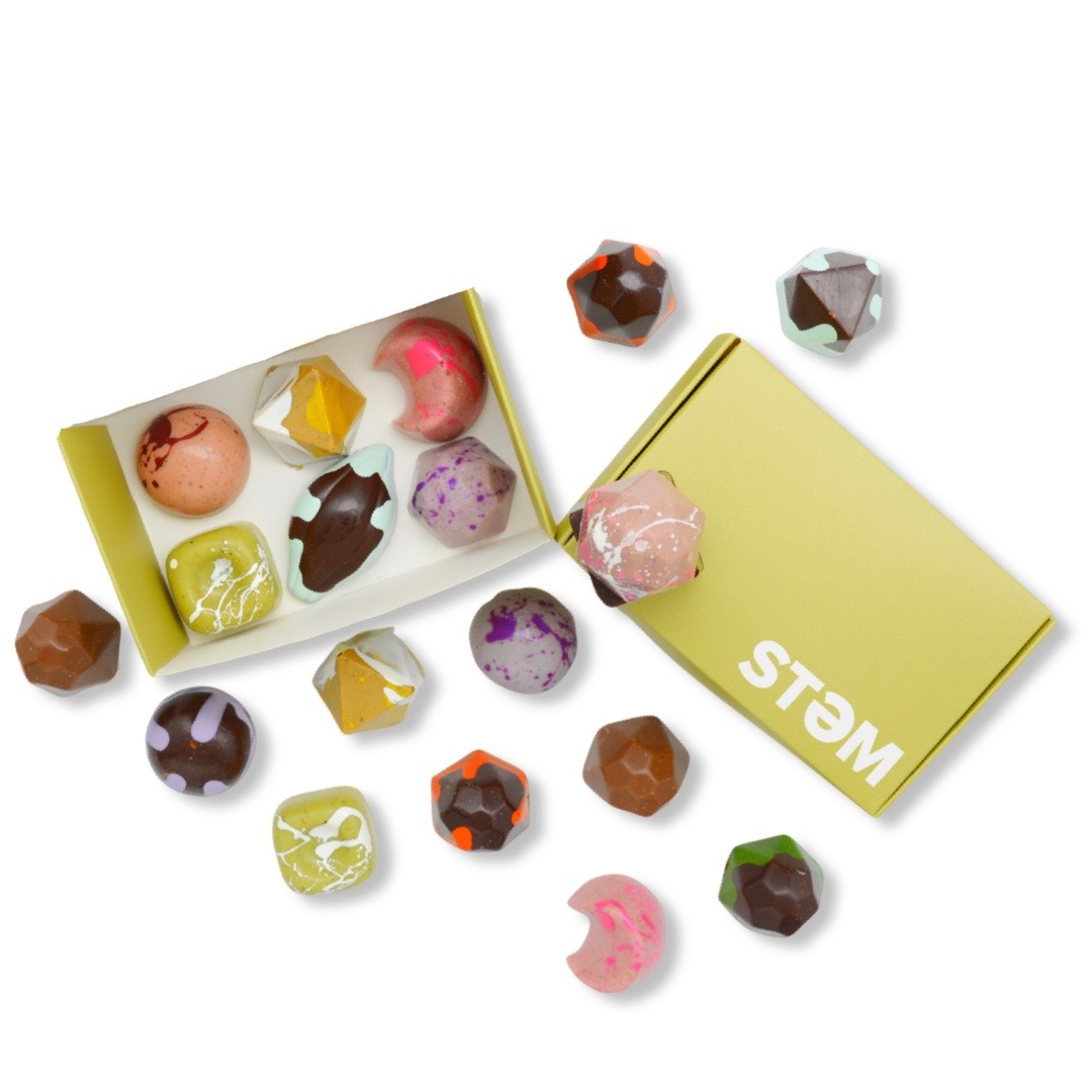 STEM Assorted Christmas Psilocybin Chocolate Box | STEM Chocolate